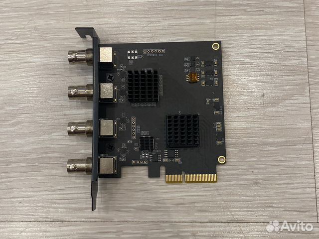 Карта захвата SDI 4 канала PCI, 1080P 60FPS купить в Санкт-Петербурге ...