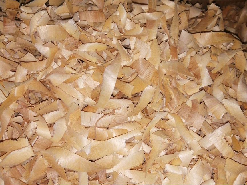 Стружка сухая березовая