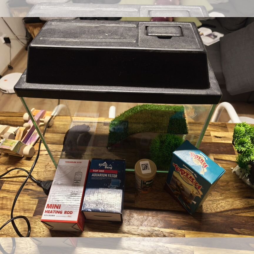 Акватеррариум/аквариум комплект