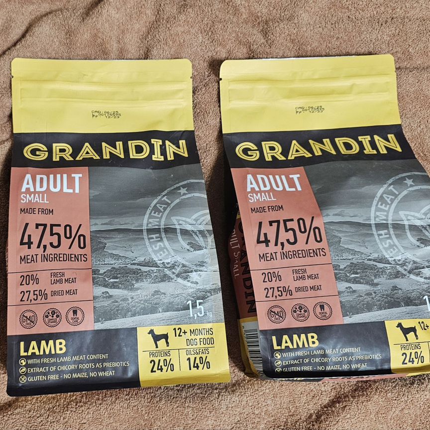 Корм для собак grandin