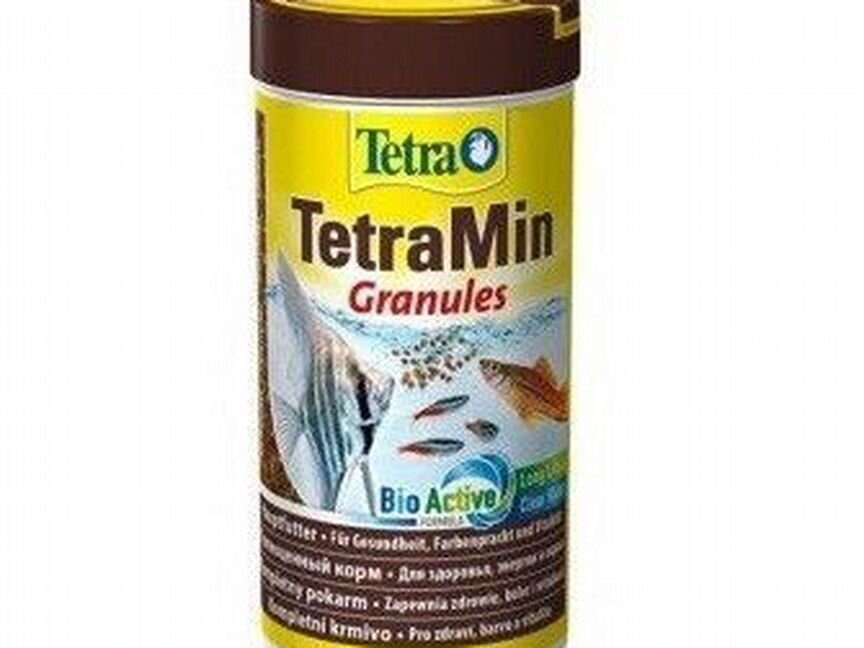 TetraMin Granules корм для всех видов рыб в гранул