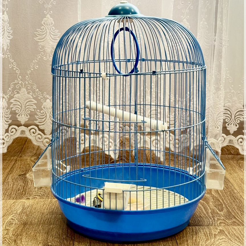Клетка для попугая круглая