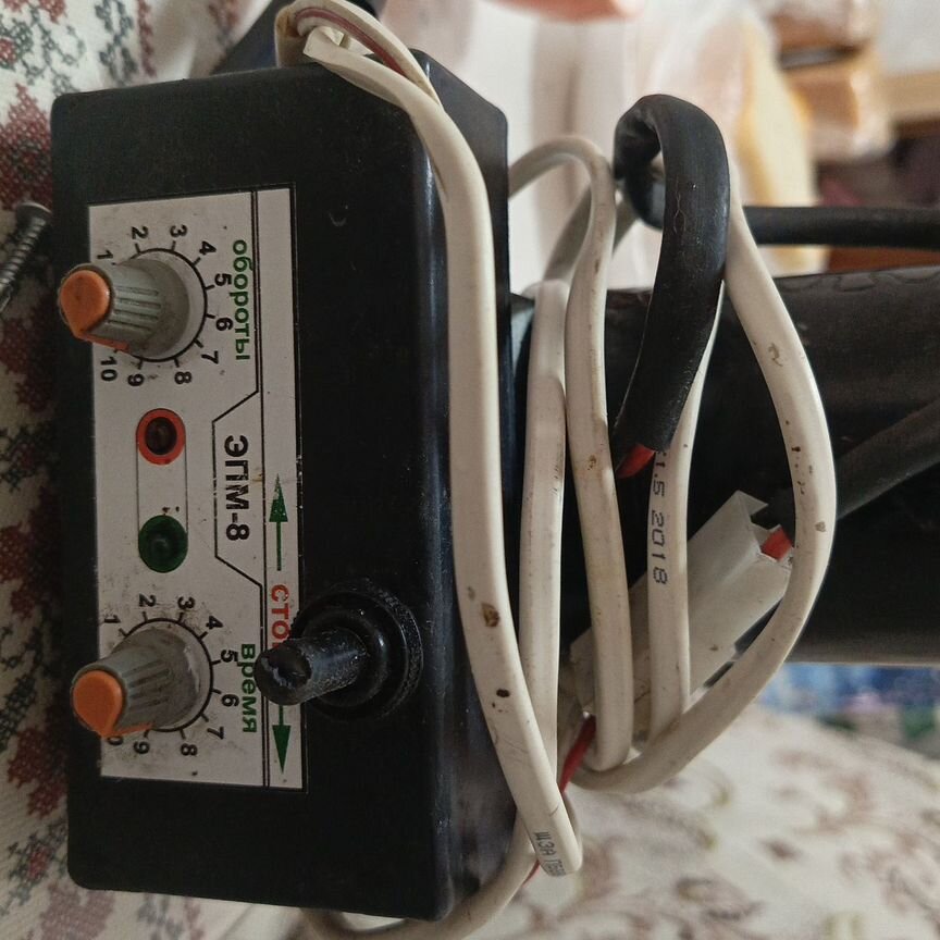 Привод для медогонки на 12в