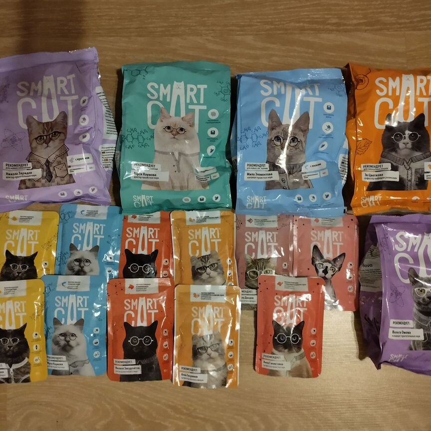 Корм для кошек SMART Cat
