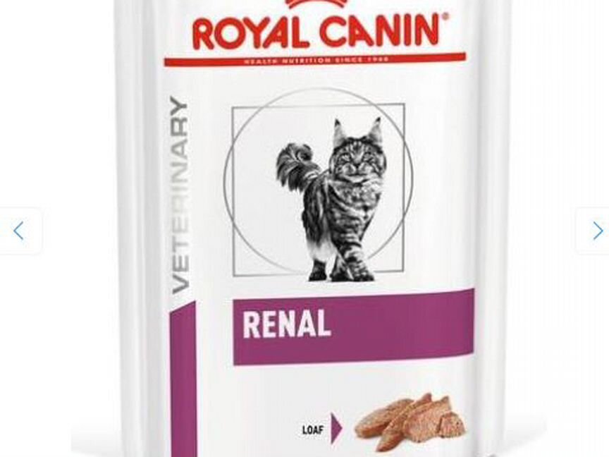Корм для кошек Royal Canin Renal Cat (паштет)