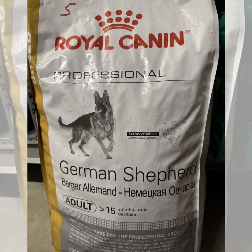 Корм Royal Canin German shepherd adult 16кг