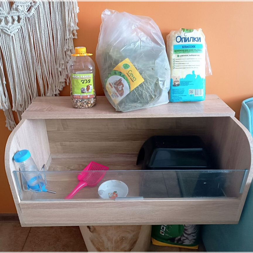 Стеллаж/клетка/витрина/вольер для морской свинки