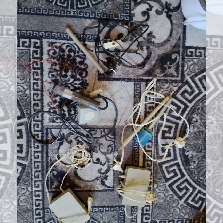 Компрессор и обогреватель от советского аквариума