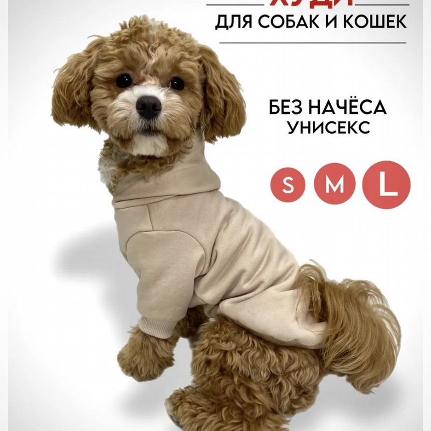 Толстовка для собак мелких пород М