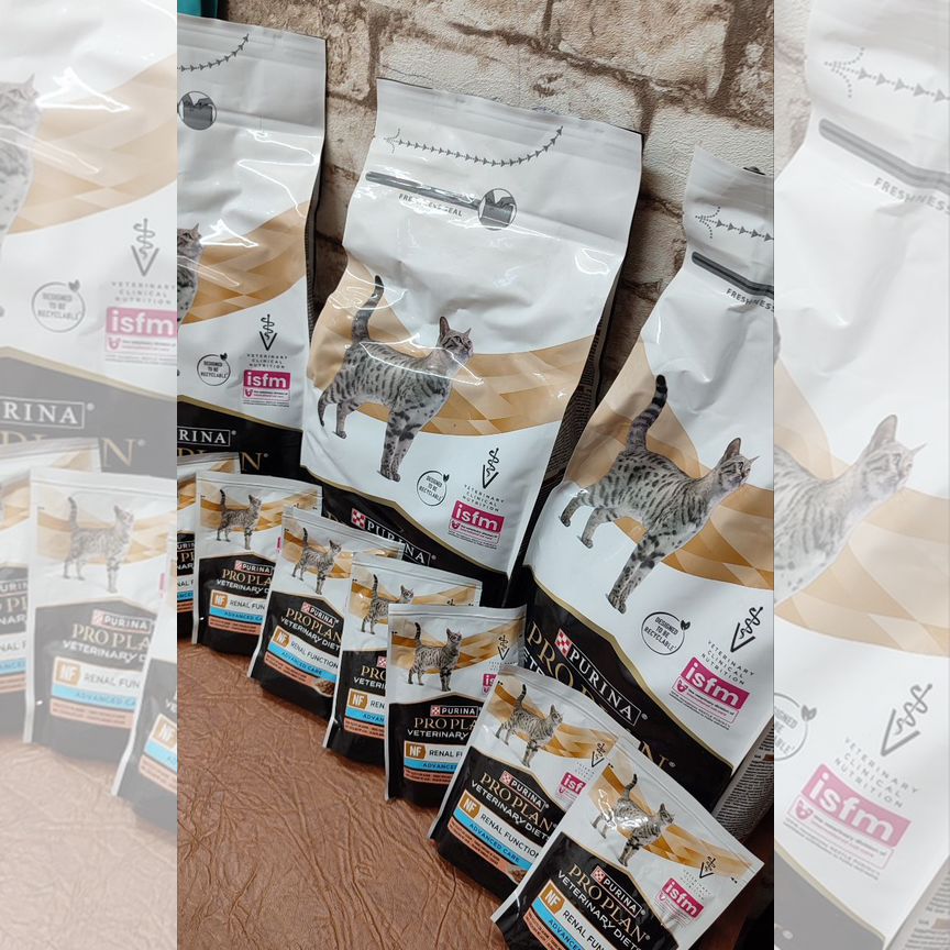 Сухой лечебный корм для кошек пурина NF