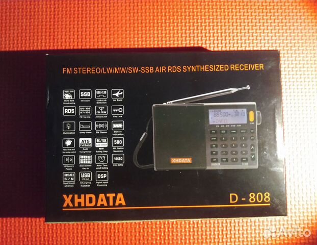 Радиоприемник всеволновый xhdata d-808 купить в Красноярске ...