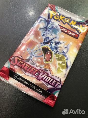 Pokemon TCG Бустер Scarlet & Violet купить в Москве | Хобби и отдых | Авито