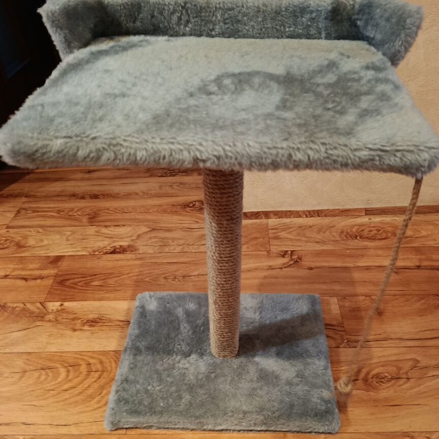 Когтеточка с лежанкой для кошек