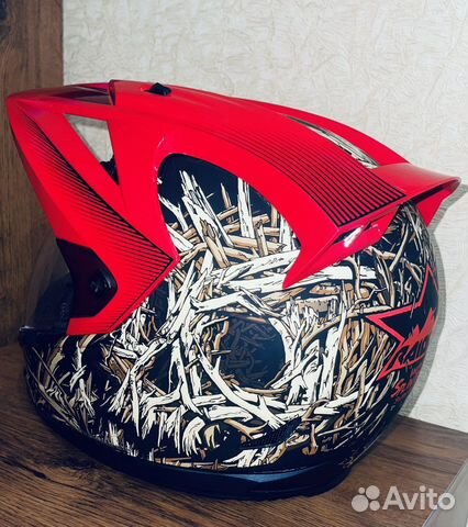 Мото шлем Icon Variant Splintered дуалспорт купить в Симферополе | Авито