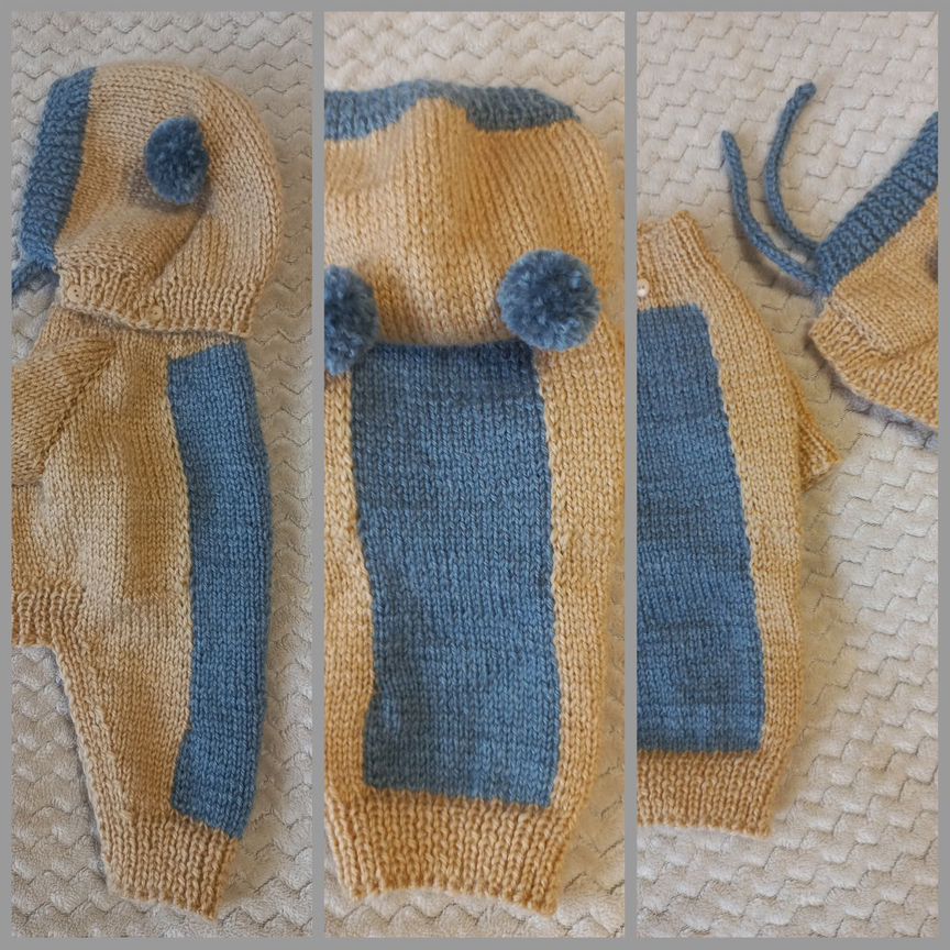 Свитер с капюшоном для маленьких собачек