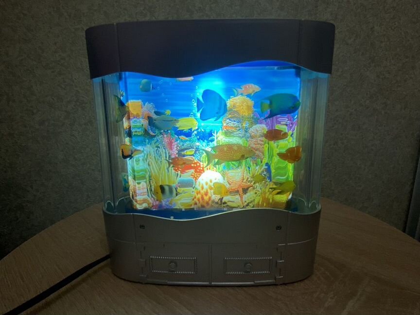 Светильник ночник аквариум