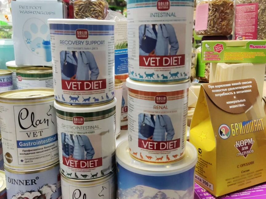 Solid natura VET диетаинтестинал,ренал 340 грамм