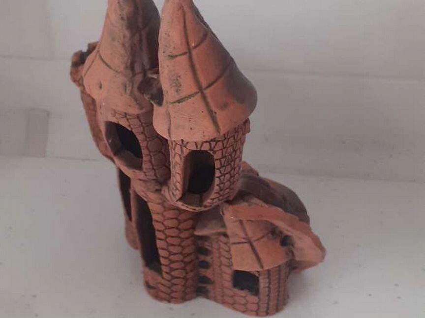 Декорации для аквариума замок