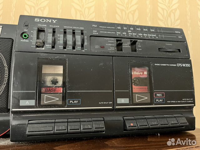 Кассетный магнитофон sony купить в Москве | Электроника | Авито