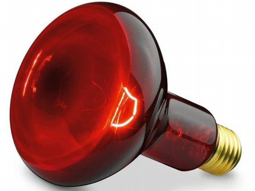 Лампа инфракрасная зеркальная красная икзк