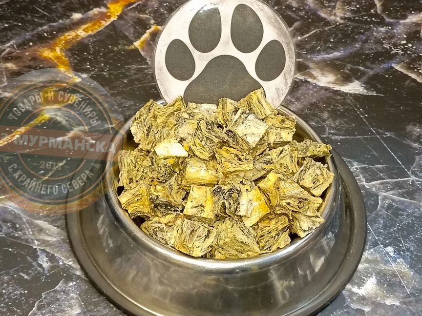 Природные лакомства для собакенов из тресковой кож