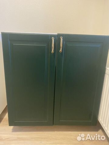 Тумба напольная кухня икеа будбин зеленый купить в Санкт-Петербурге ...