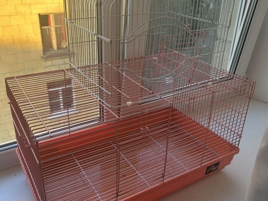 Клетка для грызунов просторная прочная
