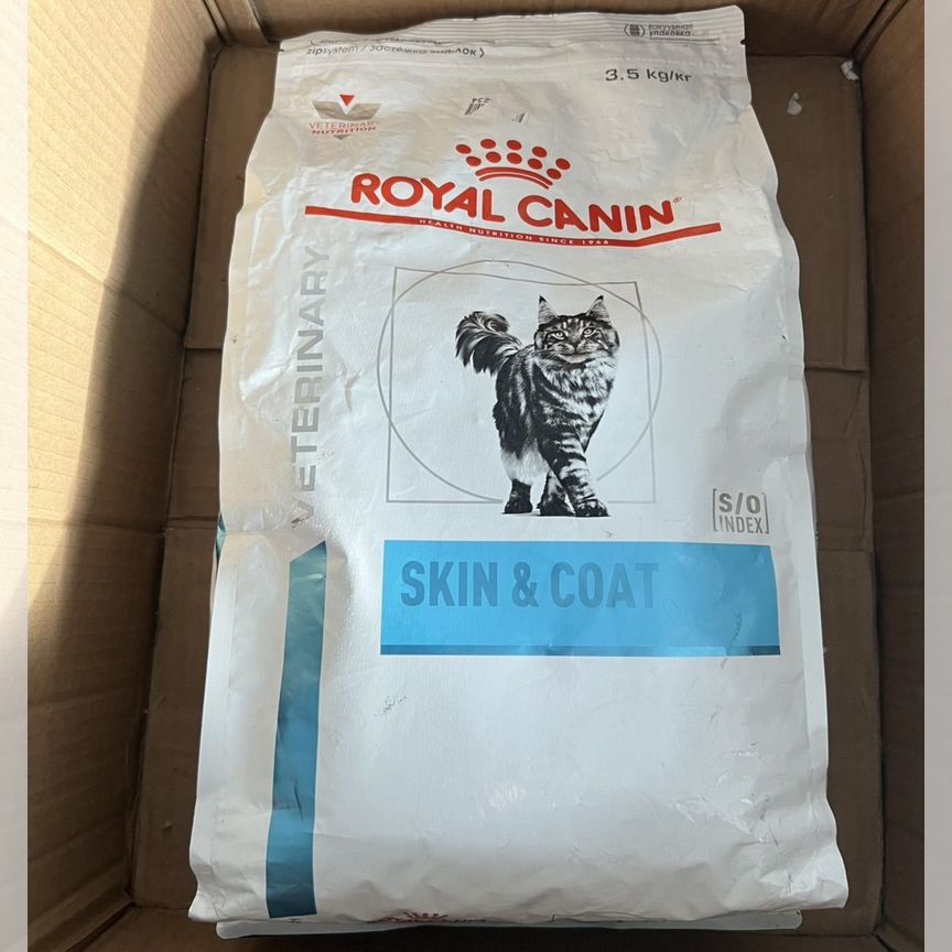 Корм для кошек royal canin skin coat 3.5кг
