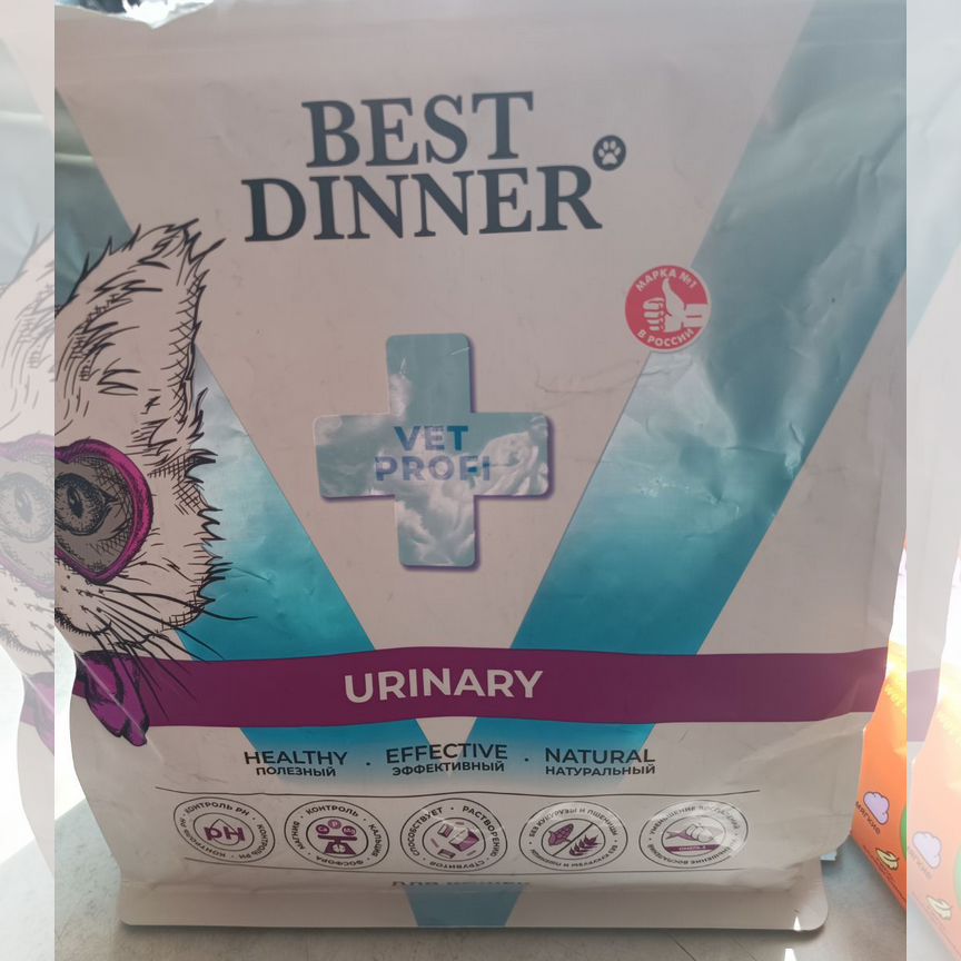 Корм для кошек best dinner urinary
