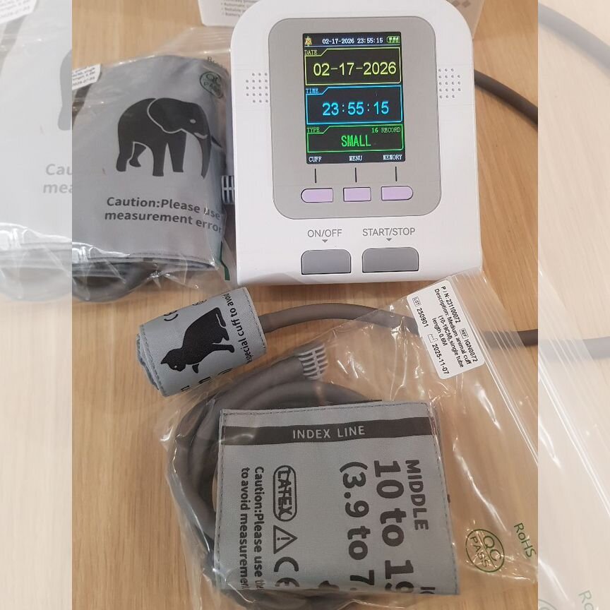 Ветеринарный Тонометр с 3 манжетами