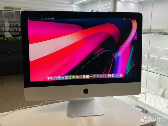 iMac 4k 21.5 2019 16/256 как новый купить в Москве | Электроника | Авито
