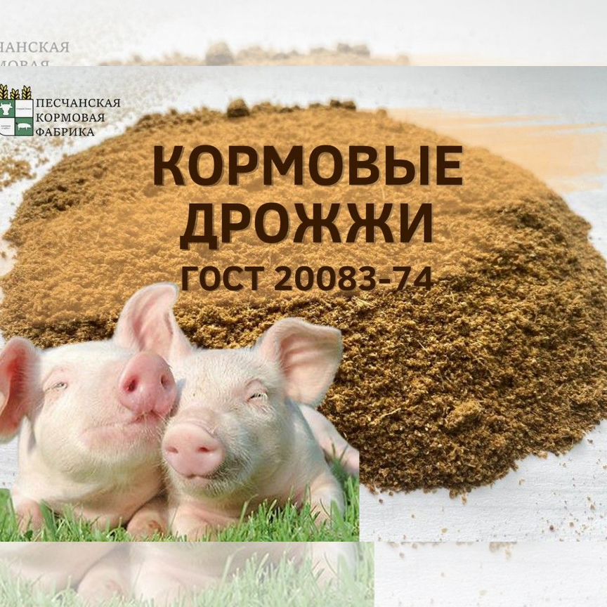 Сухие кормовые дрожжи ГОСТ 20083-74