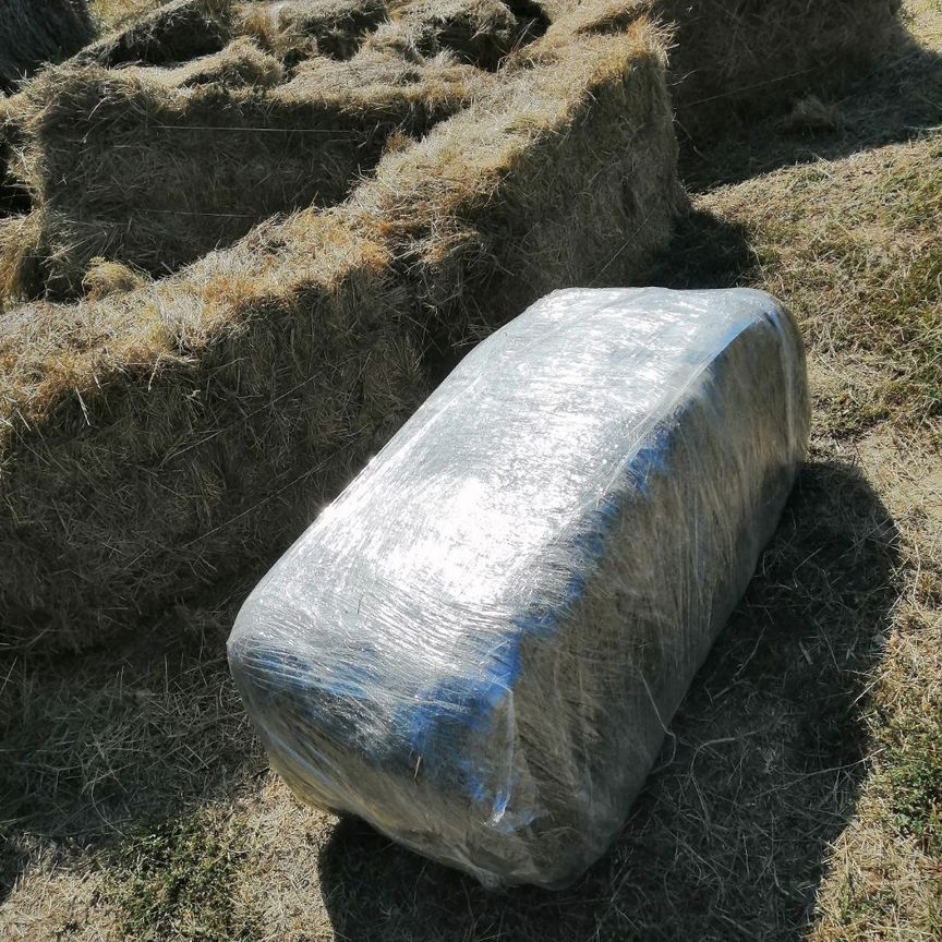 Сено в рулонах, солома. Фасовка, отправка ТК