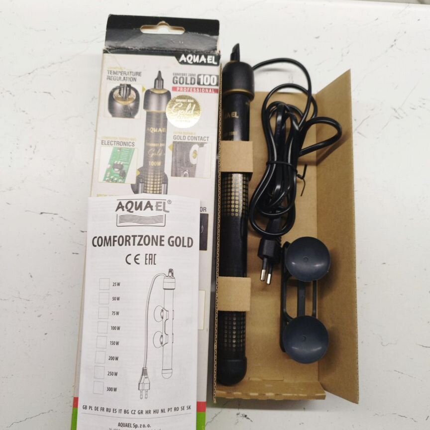 Продаю нагреватель aquael comfort zone gold 100 w