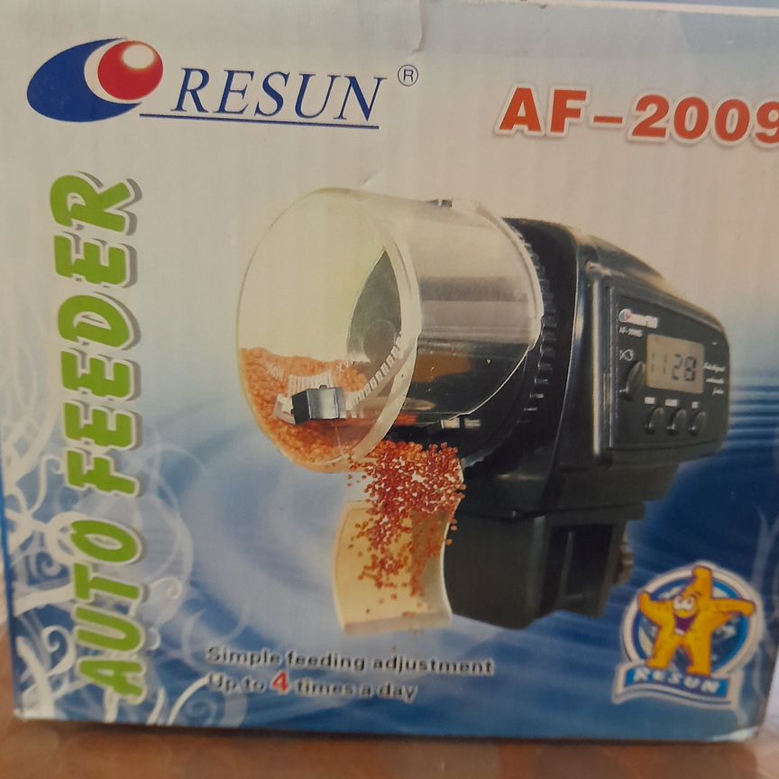 Автокормушка для рыбок AF-2009D и корм