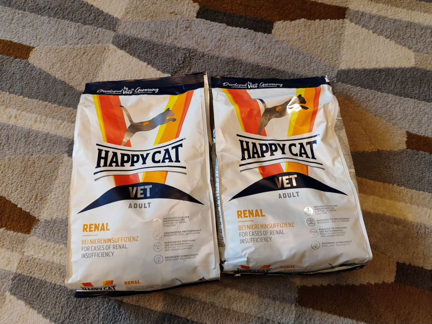 Корм для кошек лечебный Happy cat