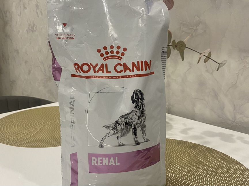 Корм для собак royal canin renal