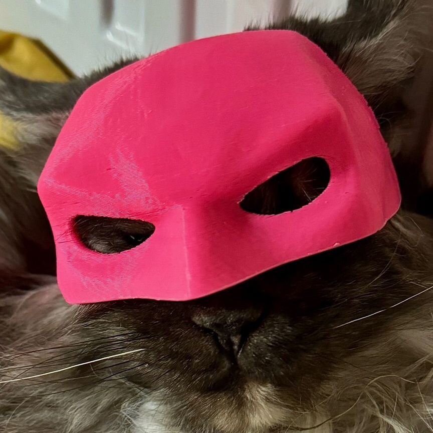 Маска для кошки бетмэн
