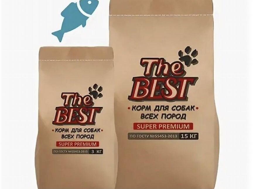 Корм для собак THE best рыба