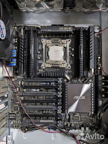 Материнская Asus X99-E WS купить в Москве | Электроника | Авито