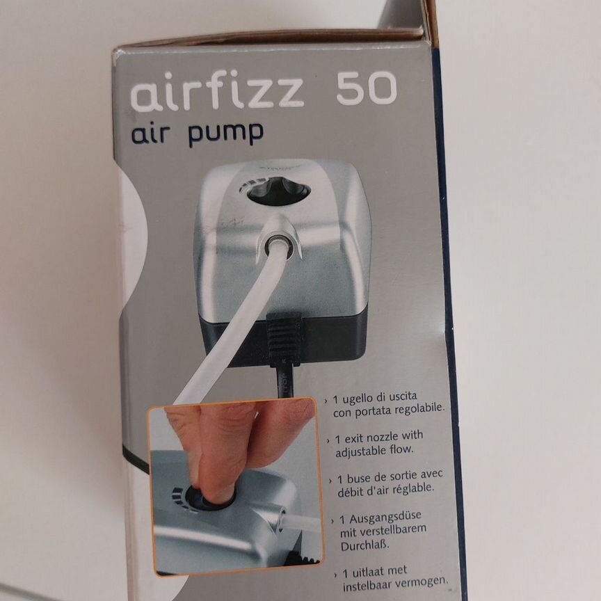 Компрессор для аквариума airfizz