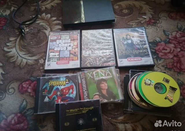 Sony PS2 шитая вместе с GTA купить в Саратове | Электроника | Авито