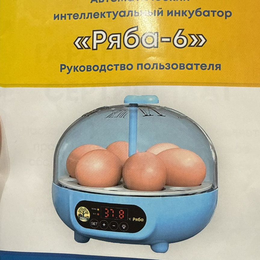 Инкубатор на 6 яиц "Ряба-6"