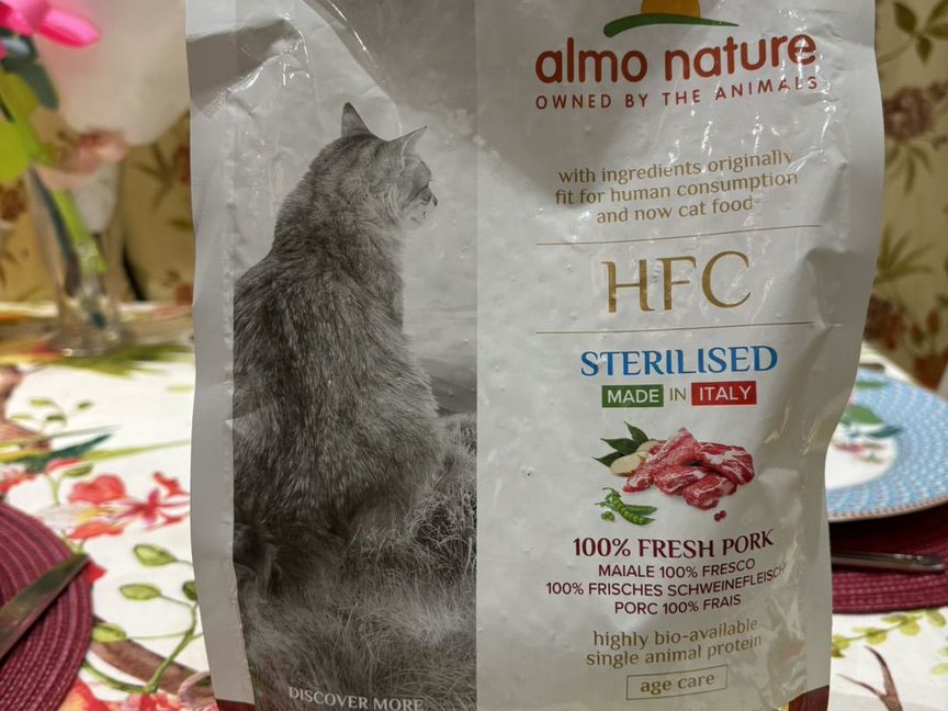 Корм Almo nature HFC Sterilised свинина