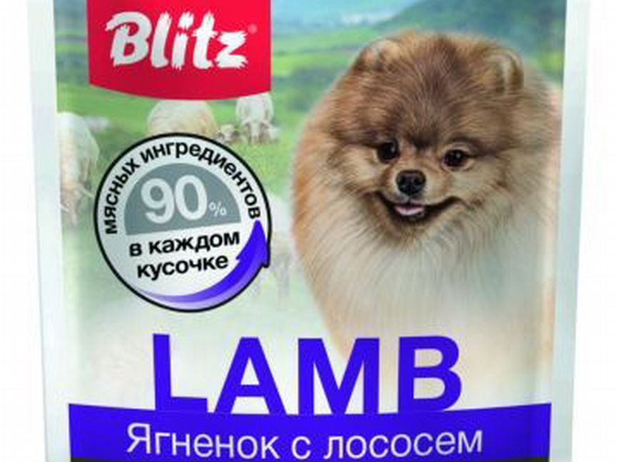 Влажный корм для собак blitz Holistic