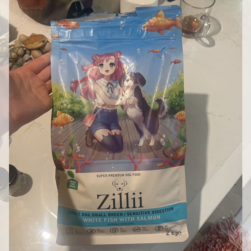 Корм для собак zillii