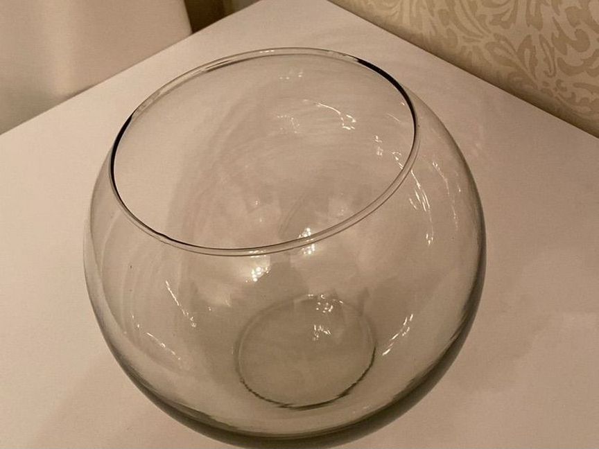 Аквариум ваза сфера