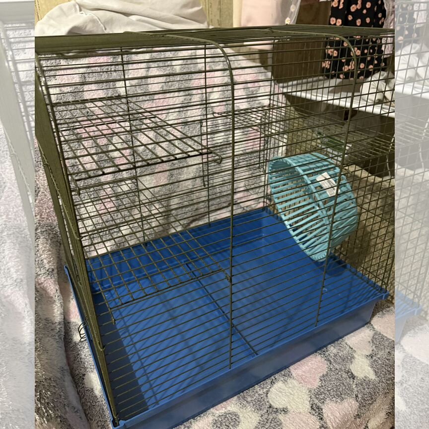Большая клетка для грызунов новая