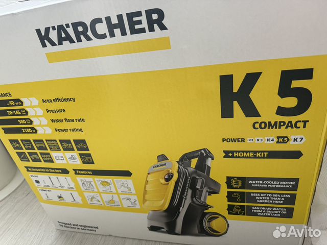 Новая мойка высокого давления Karcher K 5 Compact купить в Москве ...