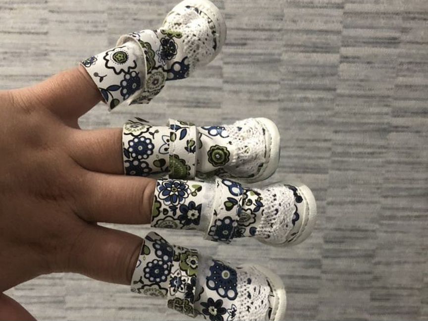 Ботиночки для собачки, летние